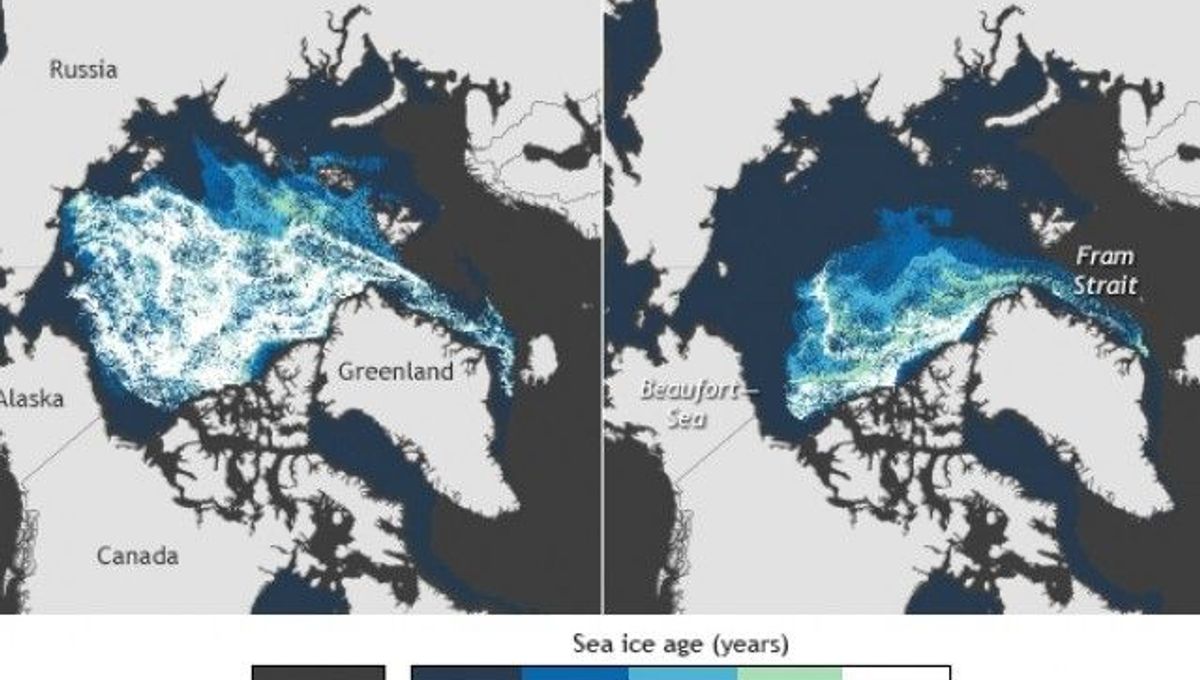 Watch: Amazing Visualization Of Arctic Ice Over The Last 25 Years ...