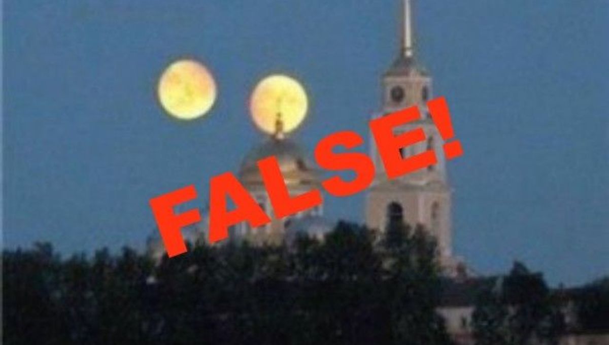 NO, Mars Will NOT Appear As Large As The Full Moon In The Night Sky ...