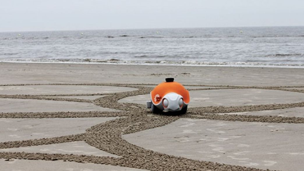 Disney Creates Adorable Robot That Carves Cartoons Into The Sand ...