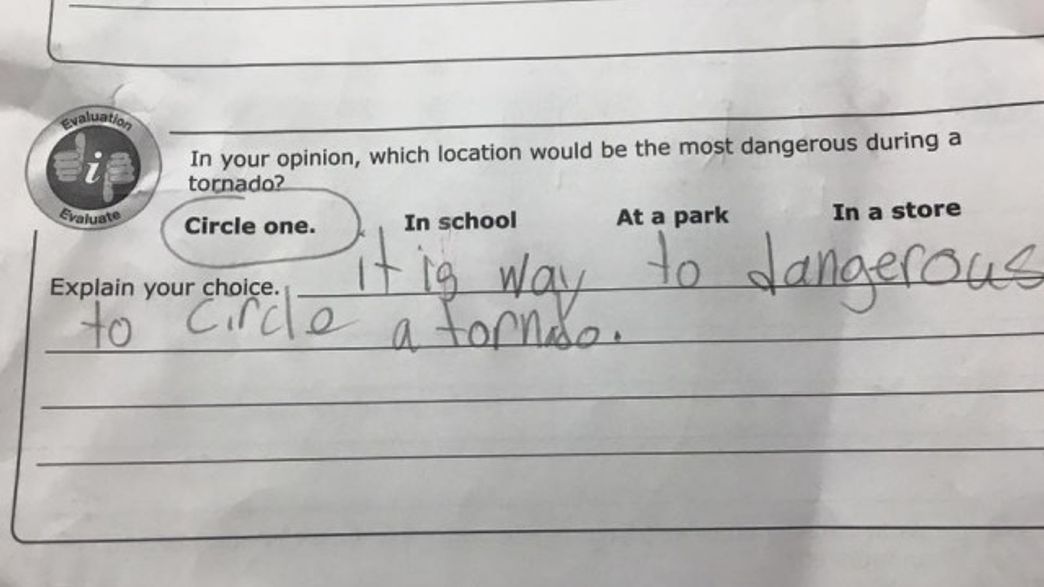 Hilarious Out-Of-The-Box Thinking On This Kid's Exam Answer | IFLScience