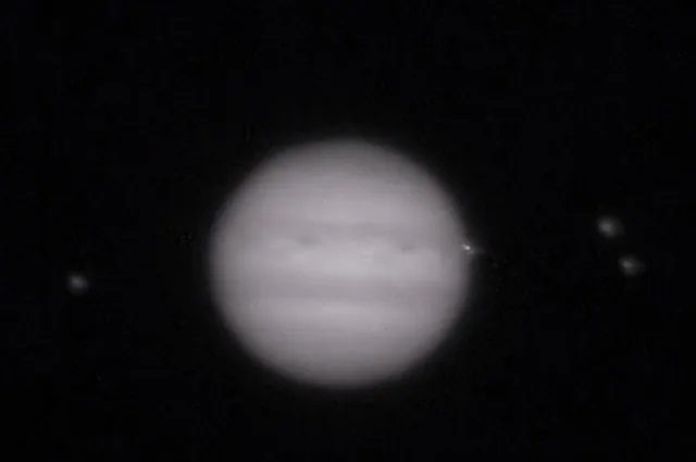 Asteroid Crashes Into Jupiter