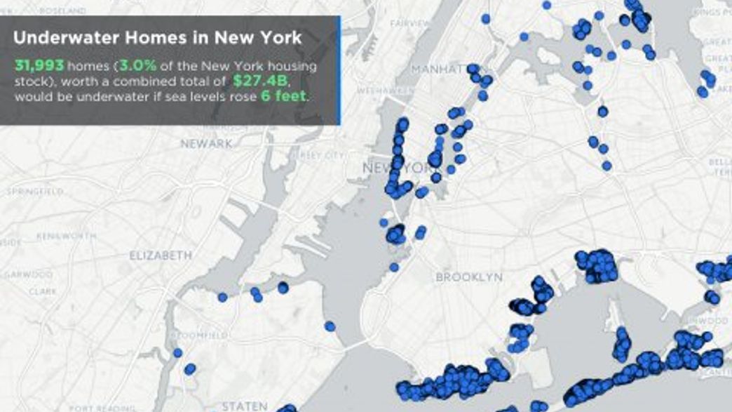 10 Maps That Reveal How Major Cities Could Be Underwater By 2100 ...
