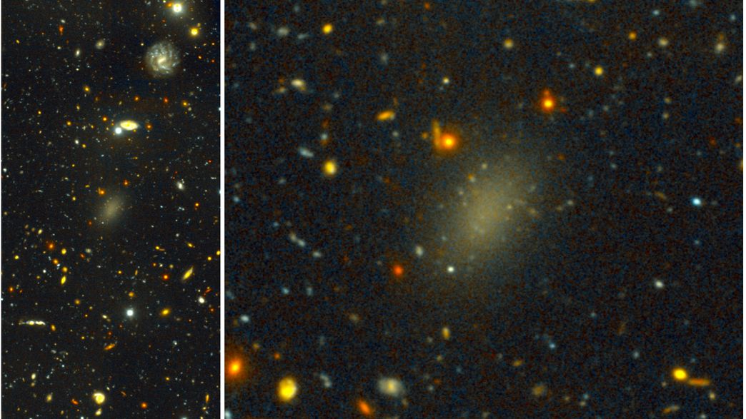 Astronomers Have Found A Galaxy That Is Made Almost Entirely Of Dark ...