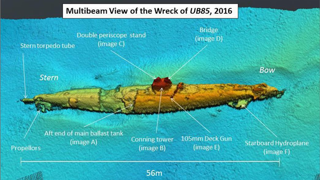 German WW1 Sub "Sunk By Sea Monster" Found In Sonar Images | IFLScience