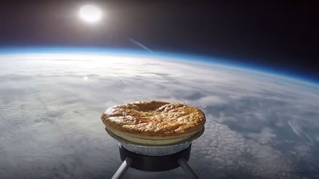 Meatier Than A Meteor: Bakers Send Pie Into Space | IFLScience