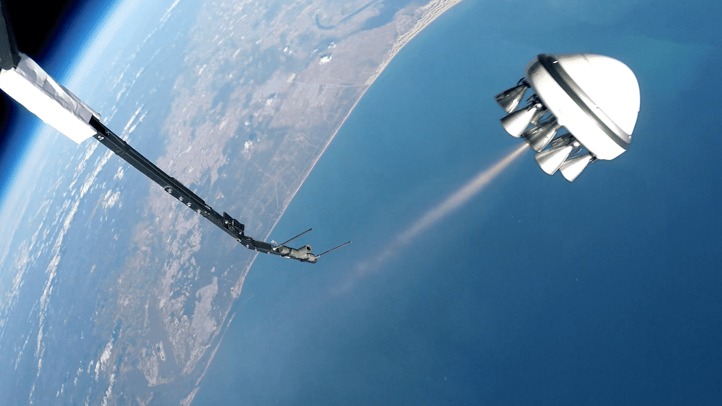 A Company Has Launched A Rocket From A Balloon For The First Time ...