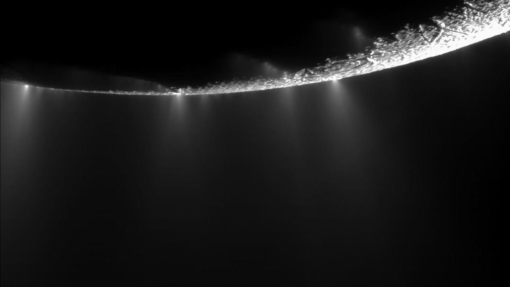 Ancient Collision Created Ice Volcanoes On Saturn's Moon | IFLScience