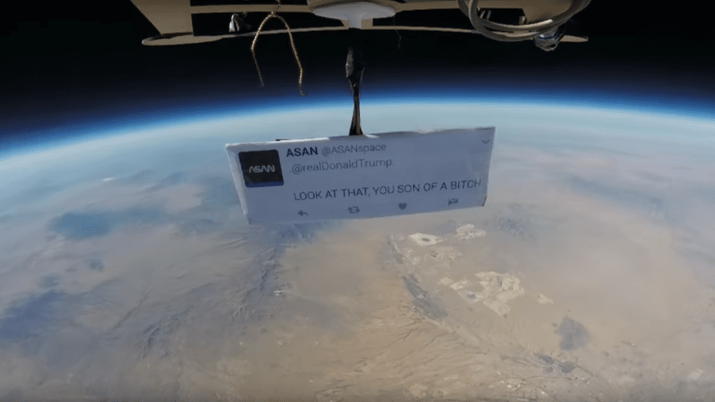 First "Space Protest" Takes Aim At President Trump | IFLScience