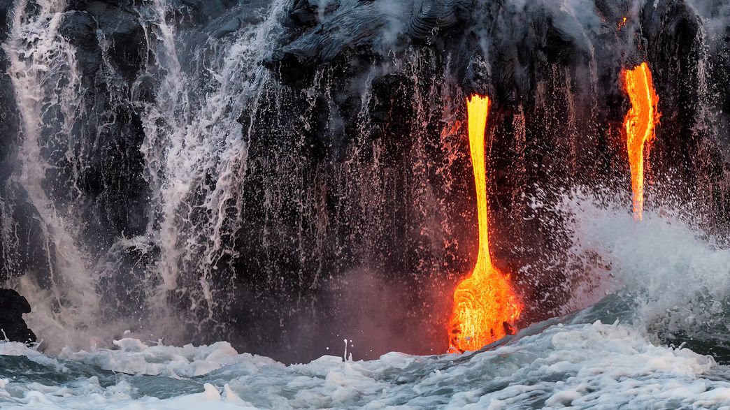 Extreme "Venus's Hair" Lifeform Found Thriving On Freshly Erupted Lava ...