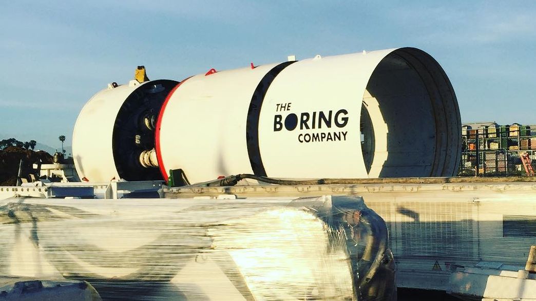 First Pictures Emerge Of Elon Musk's "Boring Company" Machine To Dig ...