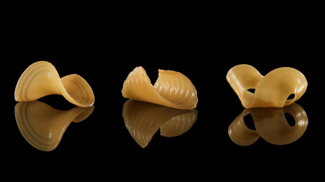 3D-Printed Pasta Folds Like Origami When Dropped In Water | IFLScience