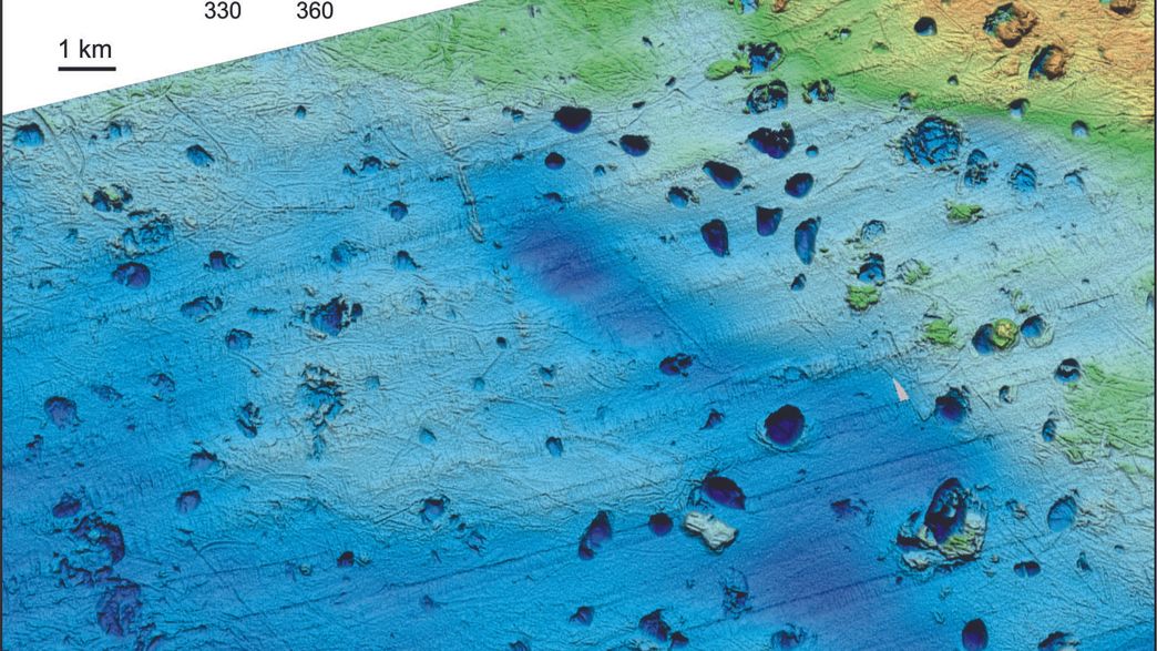 Giant Craters Created By Enormous Seafloor Methane Explosions From The ...