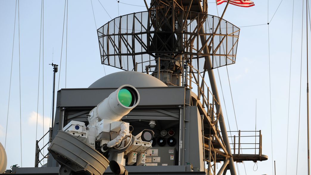 Check Out The US Navy's Drone-Killing Laser Weapon In Action | IFLScience