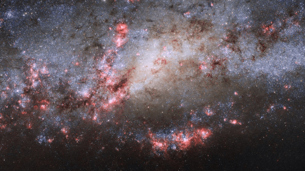 This Incredible Image Of The Aftermath Of Two Galaxies Colliding Is ...