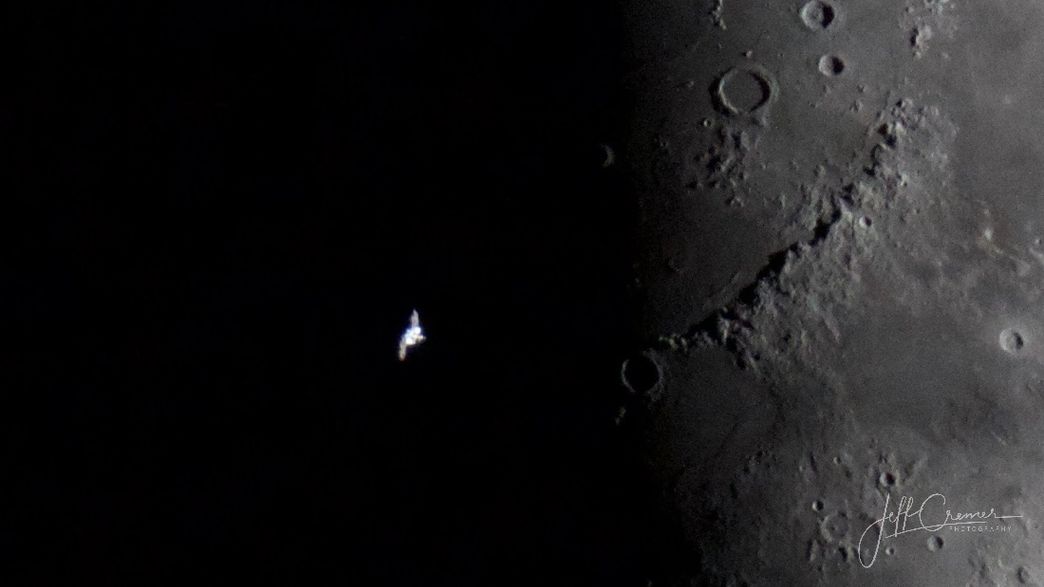 Stunning Photos Capture The International Space Station Crossing The