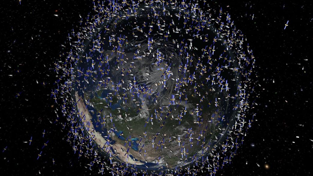 Mission To Clean Up Space Junk Begins, Complete With A Net And Harpoon ...