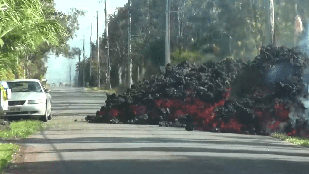 Incredible Footage Shows A Car Being Eaten By Lava In Hawaii | IFLScience