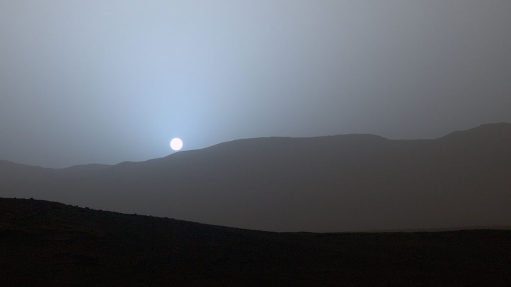 Why Are Mars' Sunsets Blue? | IFLScience