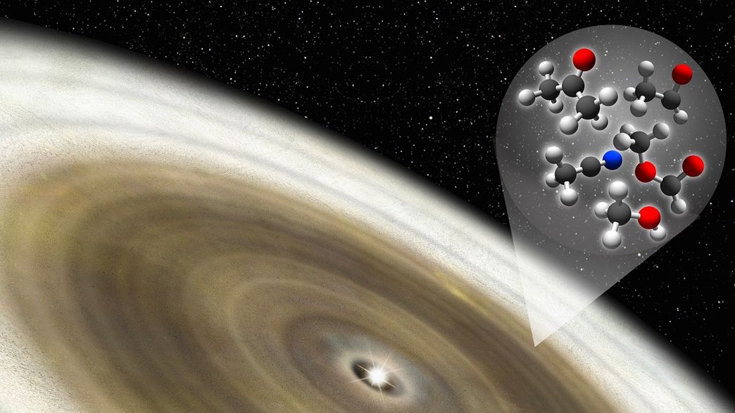 Ring Of Organic Molecules Discovered Around Outbursting Star | IFLScience