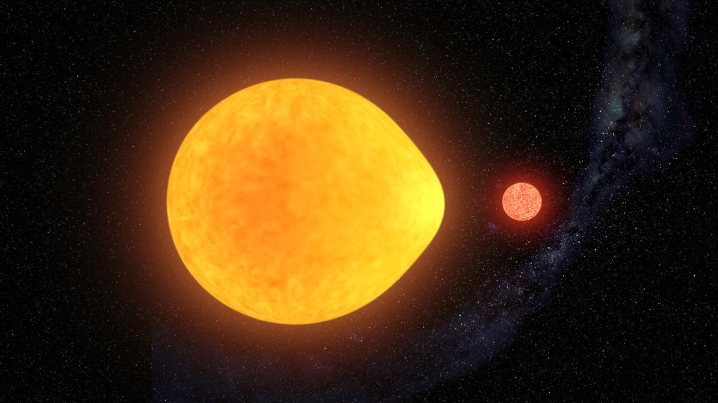 New Type Of Peculiar Star Discovered That Only Pulsates On One Side ...