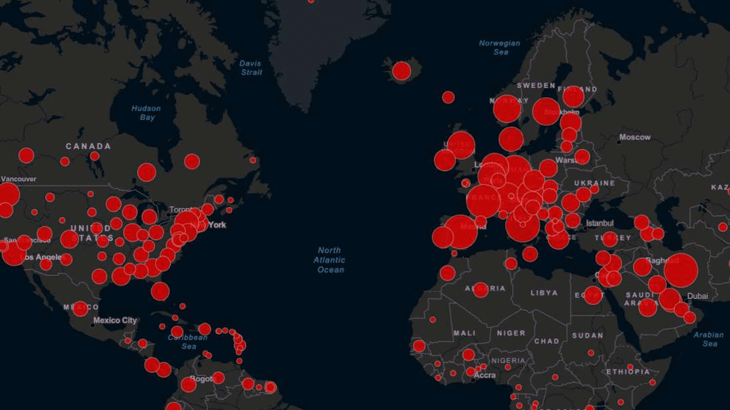 Live Map Lets You Track The COVID-19 Pandemic | IFLScience