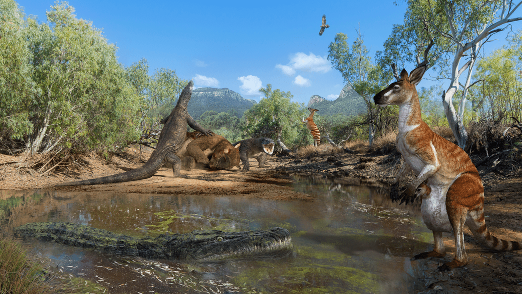 Super-Sized Australian Animals Driven To Extinction 40,000 Years Ago By ...
