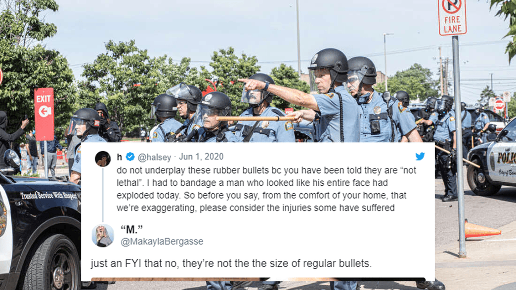 Lethality Of Close Fire With Rubber Bullets Can Be Similar To Live ...
