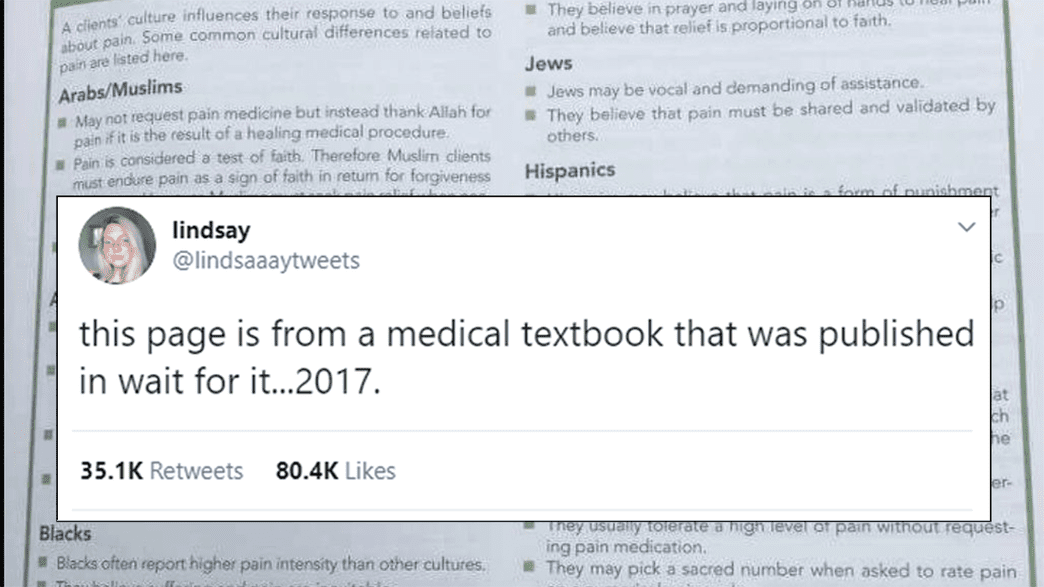 People Are Rightly Outraged At This Racist Nonsense Published In A ...