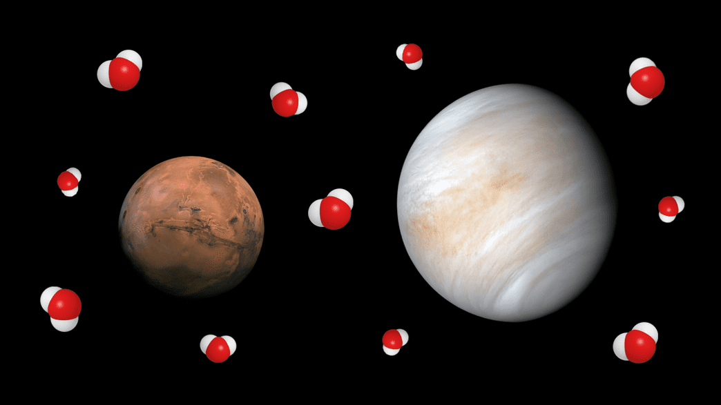 Venus Has Most Of Its Original Water, While Mars Is Losing Water Faster ...
