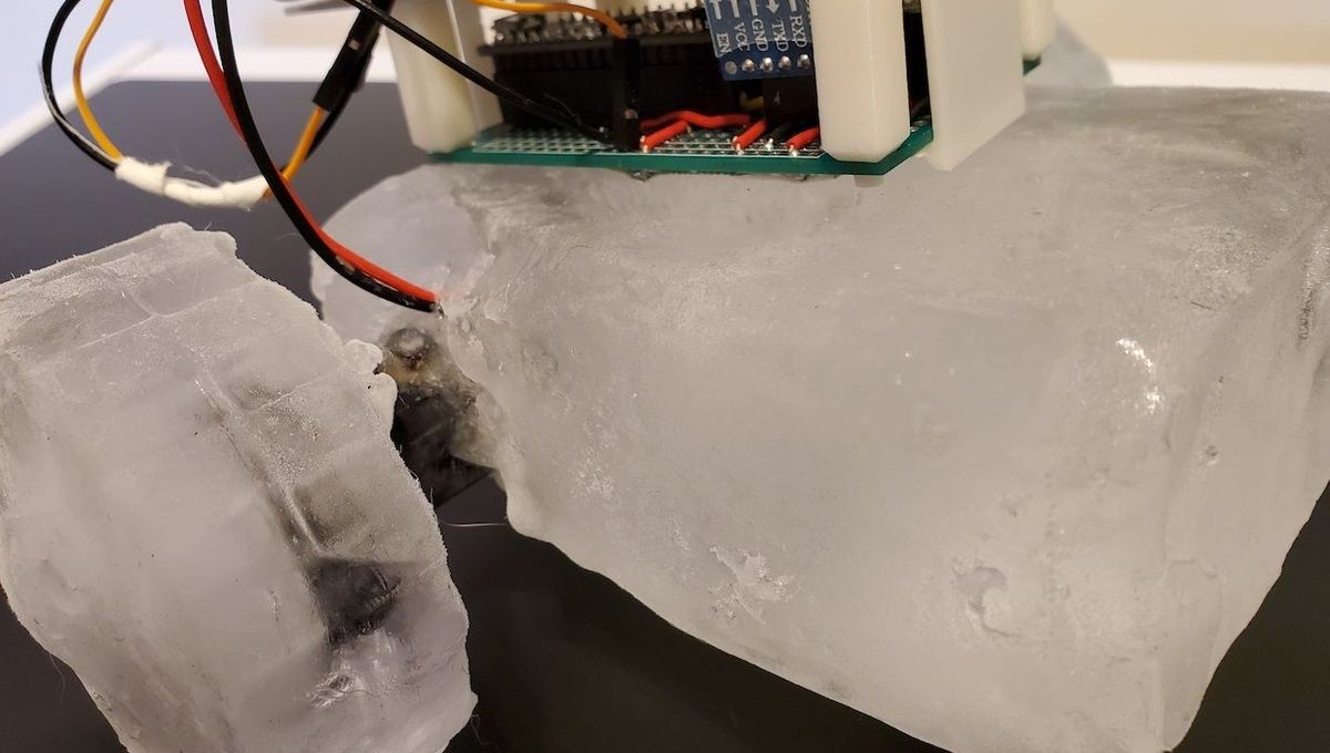 This Robot Made Of Ice Is Designed To Explore Frosty Planets | IFLScience