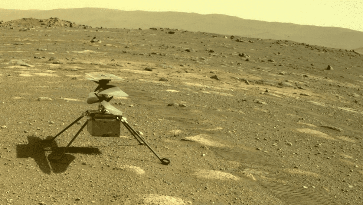 Watch NASA'S Ingenuity Helicopter Spin Its Blades For The First Time ...
