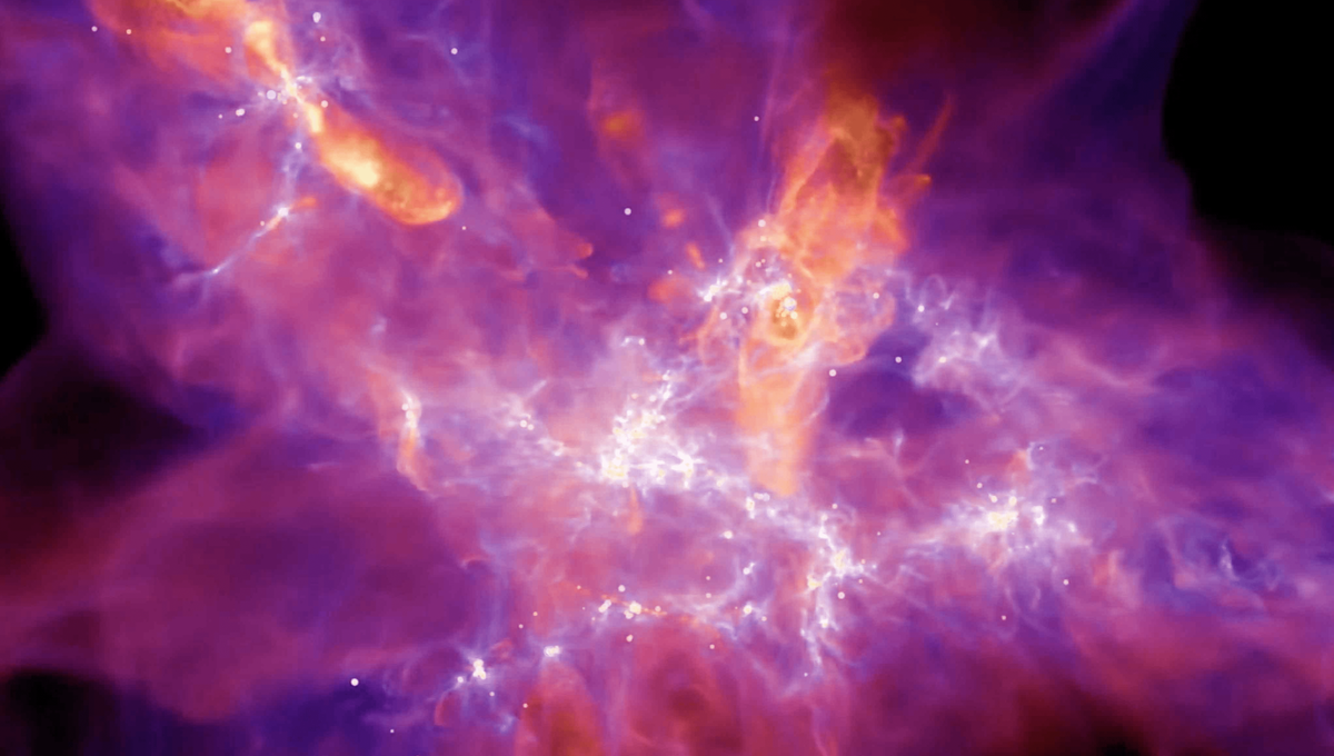 A (Virtual) Star Is Born In The Most Realistic Simulation Yet | IFLScience