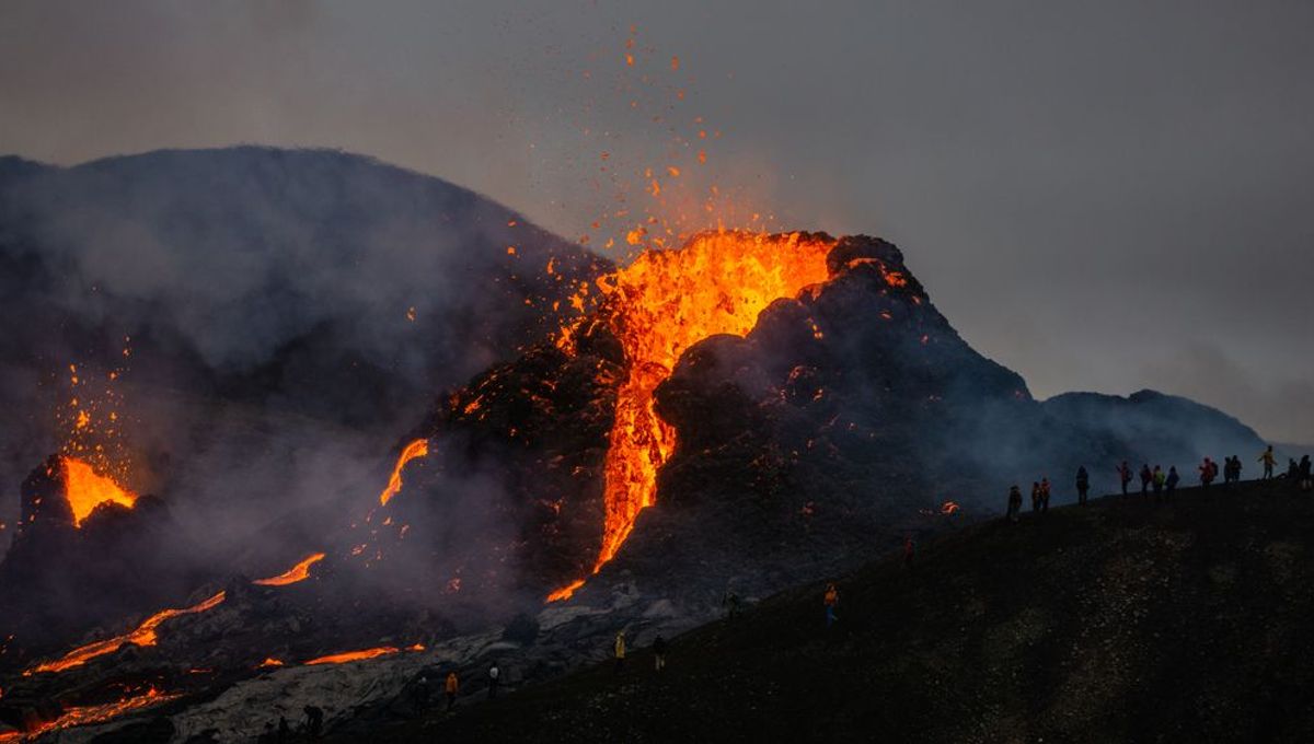 YouTuber Crashes Drone Directly Into Center Of Erupting Volcano And ...