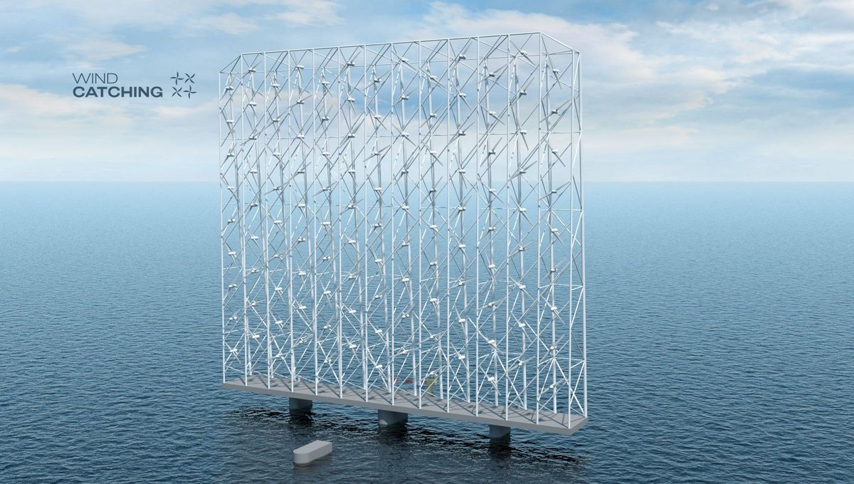 The "Windcatcher": Bigger Than The Eiffel Tower And Can Power 80,000 ...