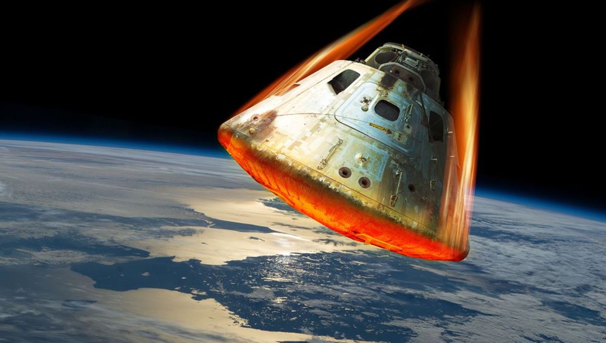 What It Looks Like To Whizz Through Earth's Atmosphere, As Shown By An ...