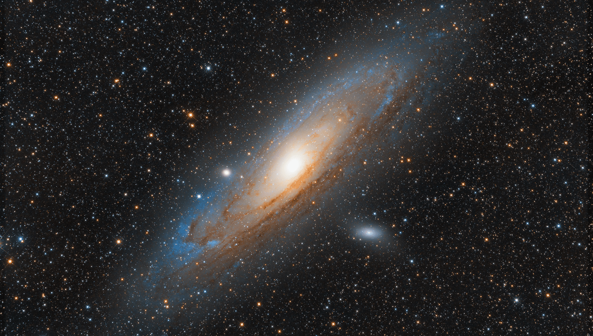 Andromeda's Weirdly Warped Core May Be Due To A Galaxy Collision ...
