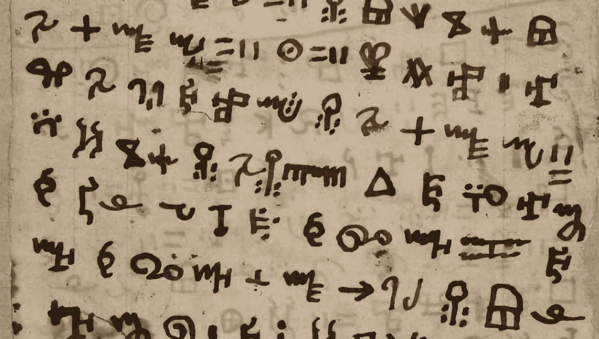 Rare African Script Hints At How Writing Evolved | IFLScience