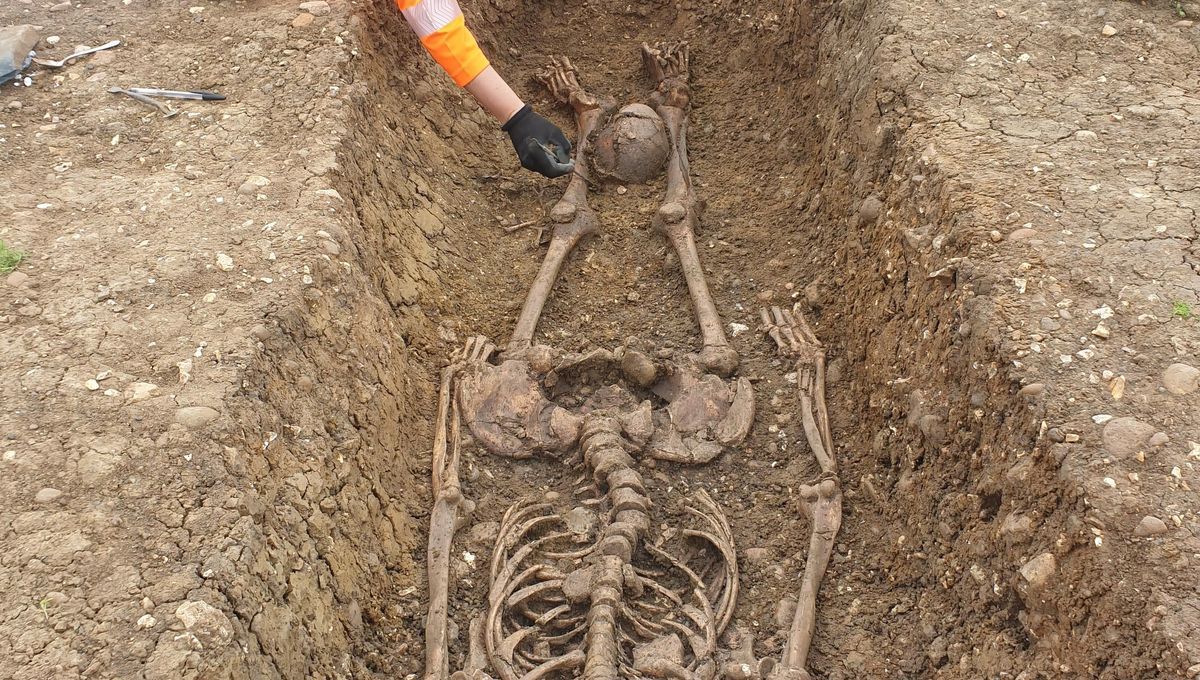 Around 40 Decapitated Roman Skeletons Found With Skulls Between Their ...