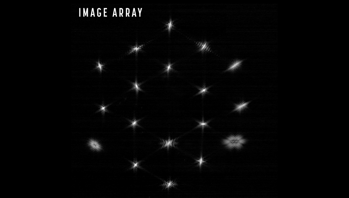 JWST’s First Star Sparkles 18 Times In New Image Array | IFLScience