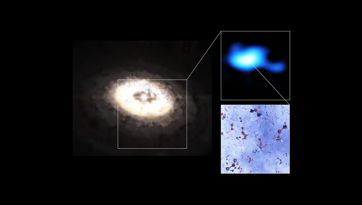 Largest Ever Molecule In A Planet Forming Disk Has Been Discovered ...