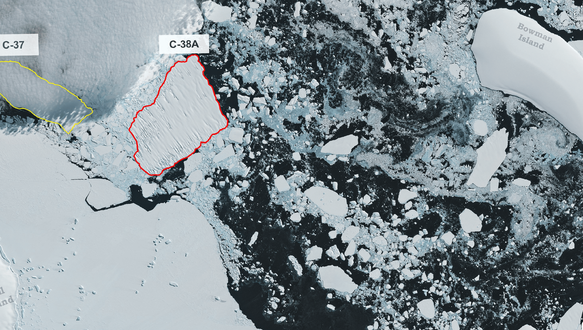 Previously Stable East Antarctic Ice Shelf Collapses After Recent ...