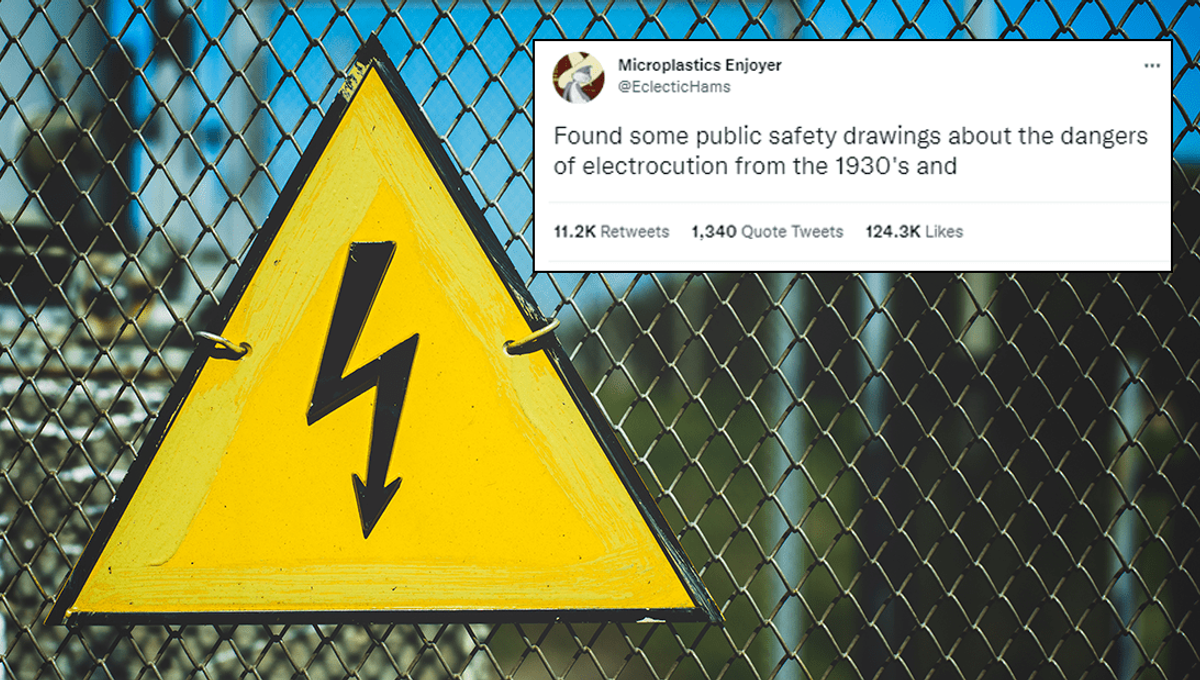 You Need To See These Public Safety Electrocution Posters From The ...