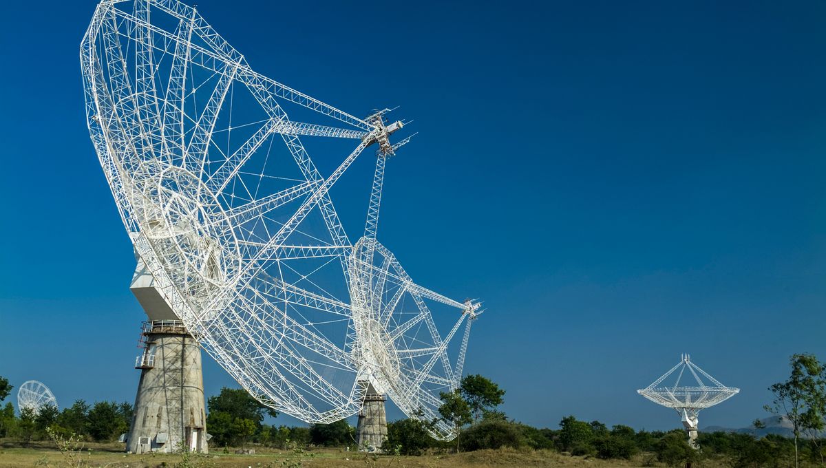 Atomic Hydrogen Detected In Most Distant Galaxy Yet Iflscience