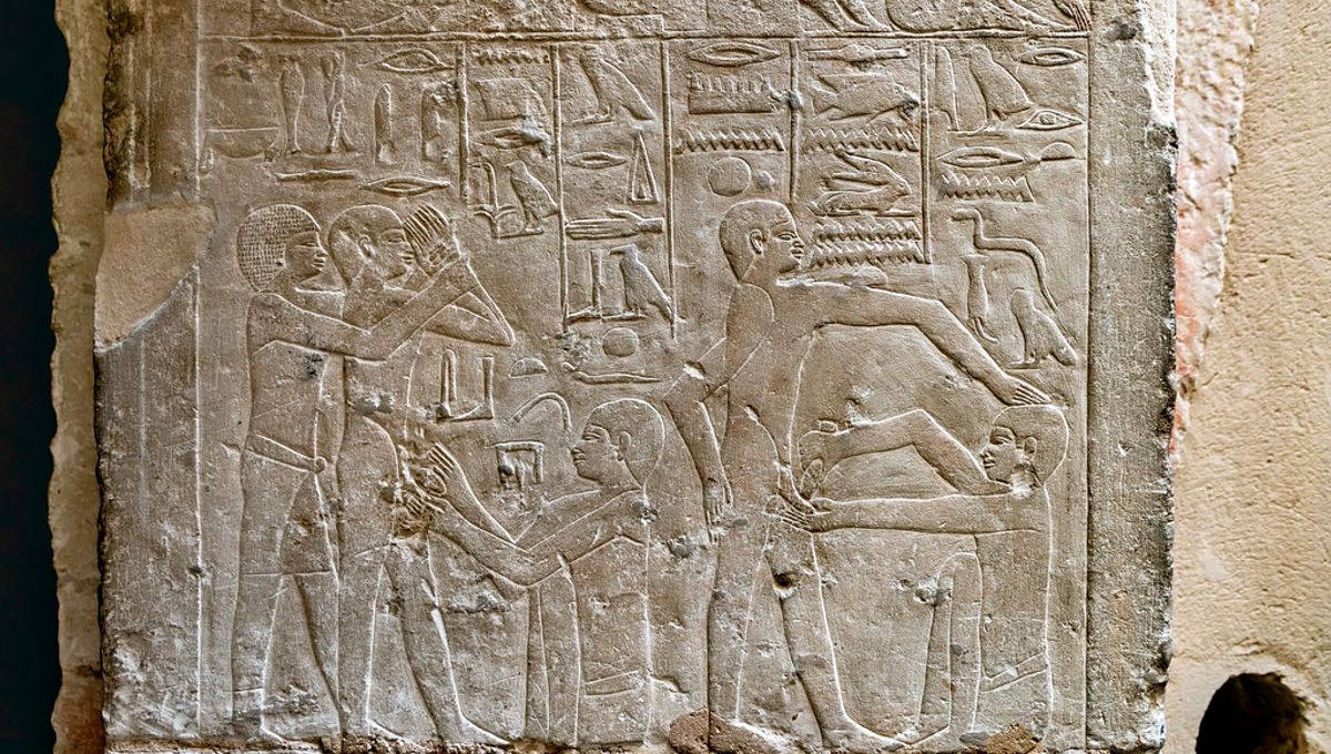 Egyptian Tomb Carving May Be Earliest Depiction Of Circumcision Or Egyptian Tomb Carving May Be Earliest Depiction Of Circumcision Or