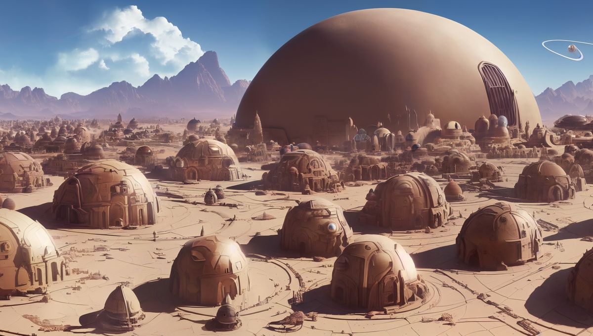 Martian Cities Could One Day Be Built From Potatos And DustConcrete ...
