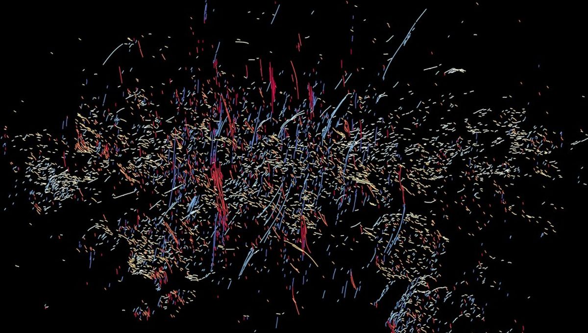New Mysterious Galactic Core Filaments Seen Stretching From Sagittarius ...