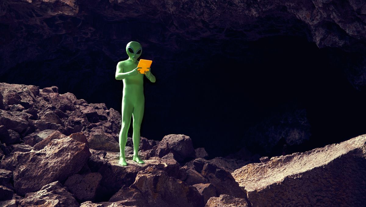 Flex Your Alien Algebra Skills With The "Alien Pyramid Riddle" | IFLScience