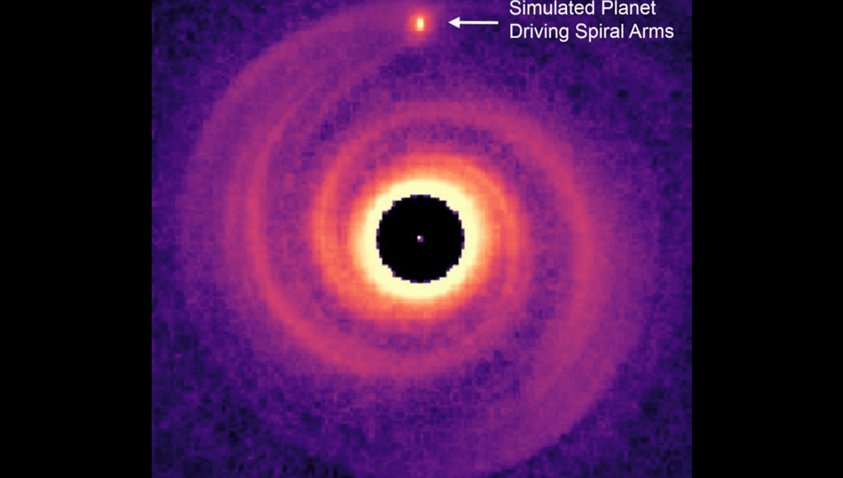 Reddest Planet Ever Seen Explains Newly Forming Star System’s Spiral ...