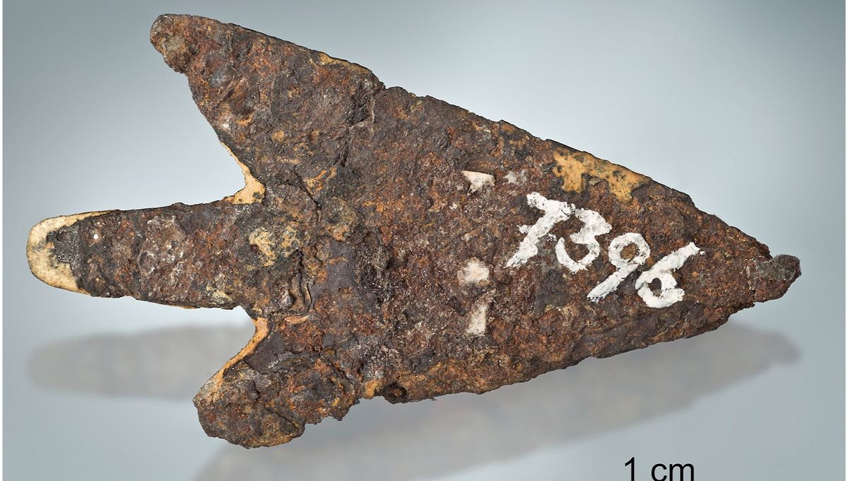 Bronze Age Arrowhead Made From Meteorite Found In Switzerland | IFLScience