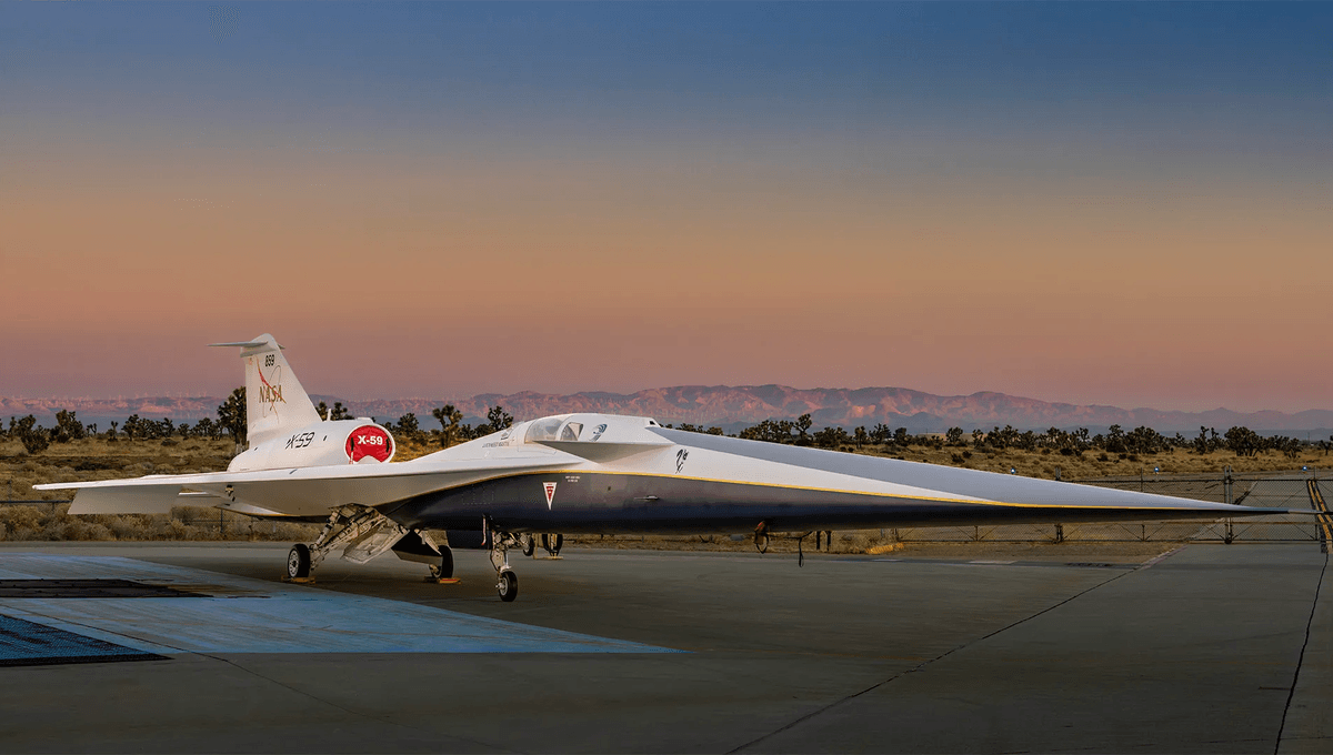How Does NASA’s Supersonic Airplane Avoid The Sonic Boom? | IFLScience